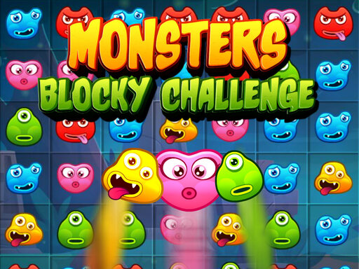 Play Monsters Blocky Challenge For Free Online Instantly | Pokid