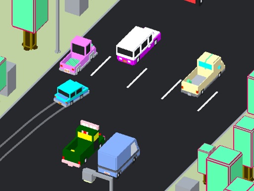 Play Polygon Highway Drive For Free Online Instantly | Pokid